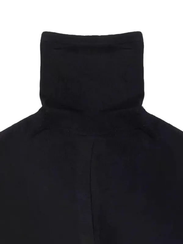 DEPARTMENT 5 Layered Effect Roll Neck Sweater - Black