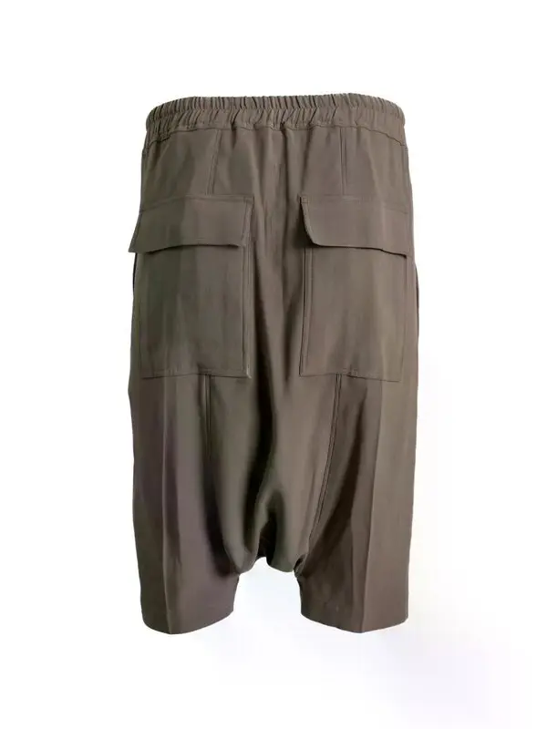 Rick Owens Drop-crotch Drawstring Shorts