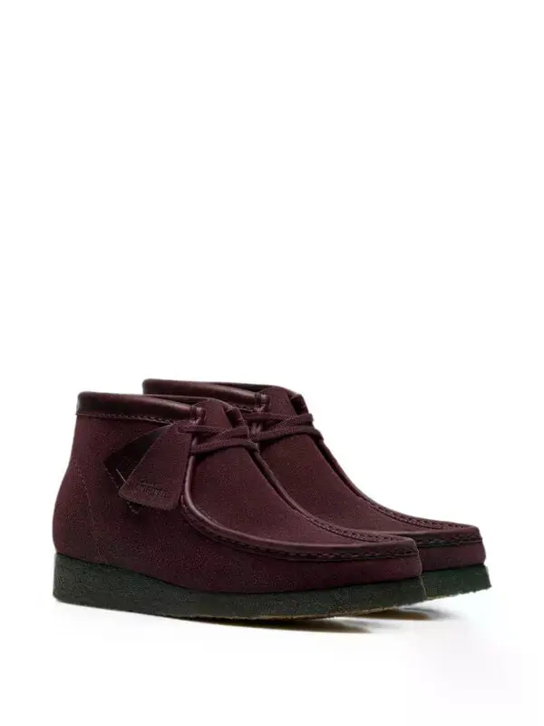 Clarks Suede Lace-up Boots