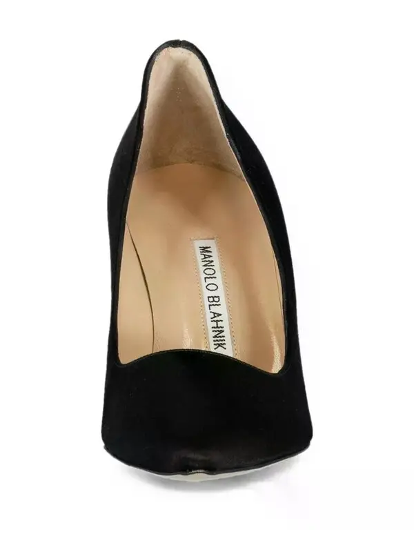 Manolo Blahnik Bb Satin Pumps