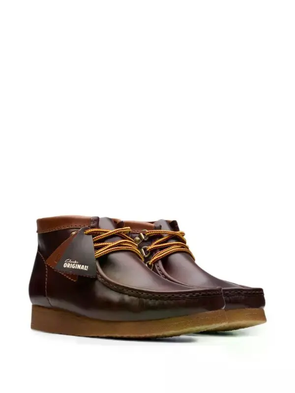Clarks Wallabee Hiker Leather Boots