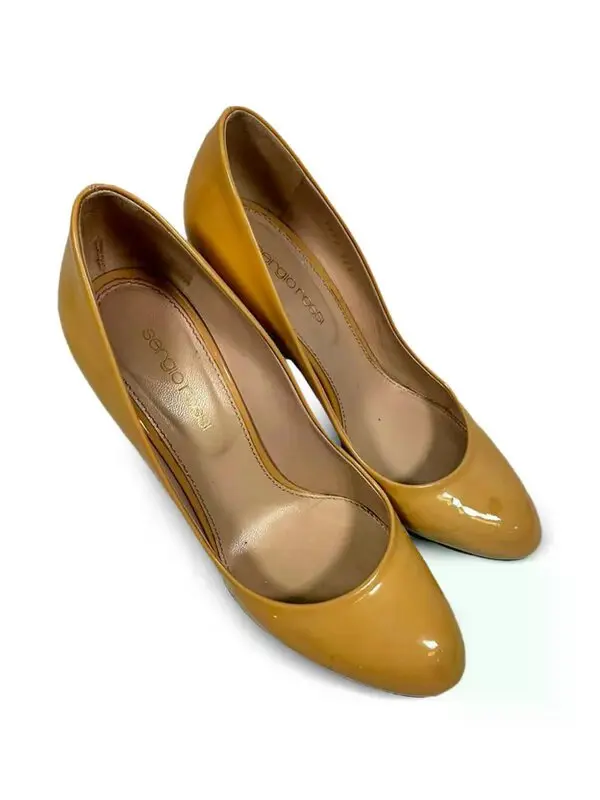 SERGIO ROSSI Patent Leather Pumps