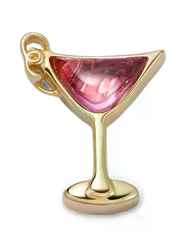 Loquet Cosmopolitan Tourmaline Charm In 18k Yellow - Gold