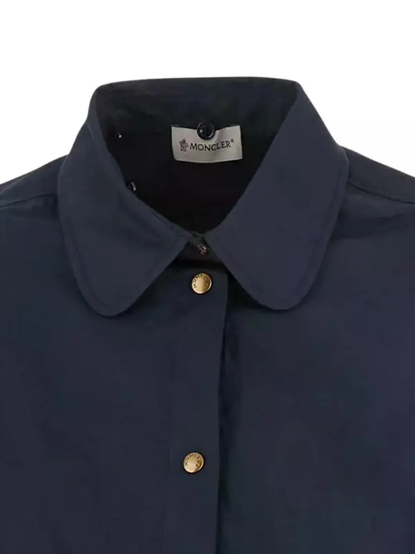 Moncler Hooded Patch-pocket Jacket - Blue
