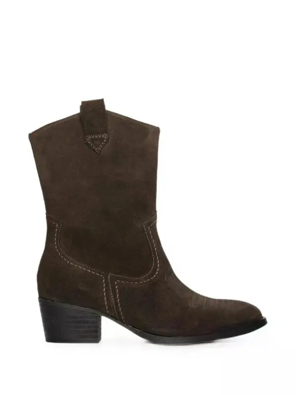Clarks Octavia Suede Boots - Brown