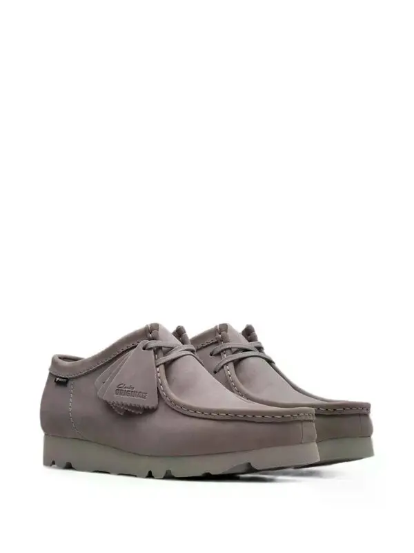 Clarks Wallabee Gore-tex Suede Derby Shoes - Grey