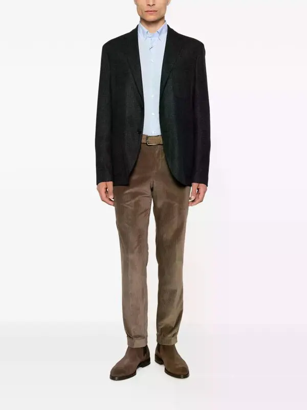 Etro Check-pattern Single-breasted Blazer