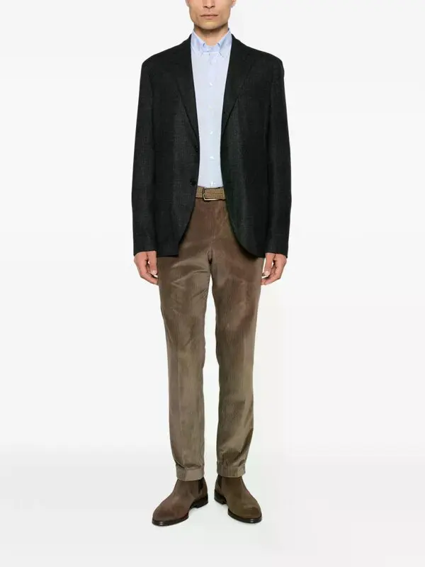 Etro Check-pattern Single-breasted Blazer