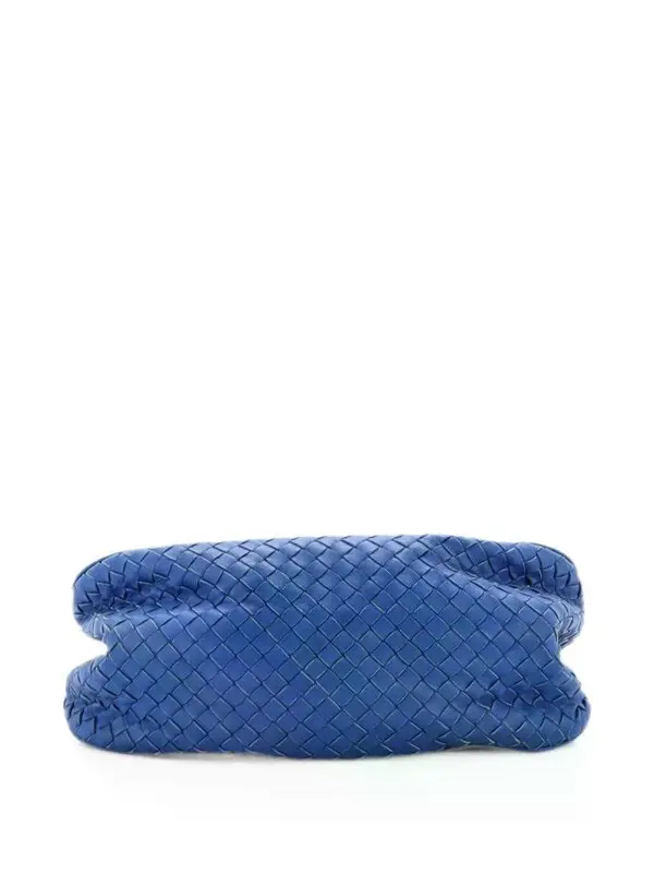 Bottega Veneta Open Shopping Intrecciato Nappa Small Tote Bag - Blue