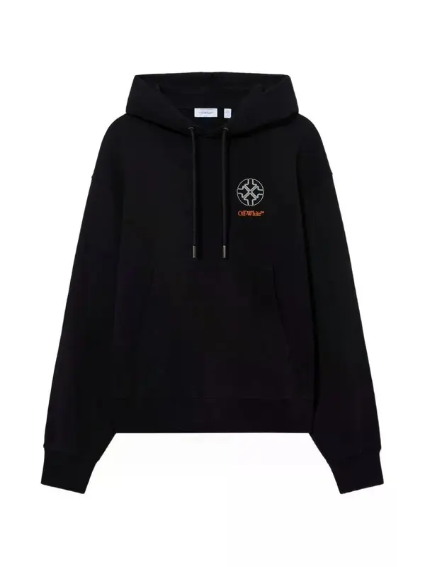 Off-White Off Line Hoodie - Black