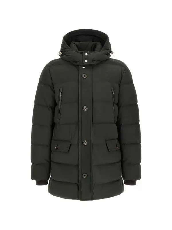 MOORER Quilted Down Coat