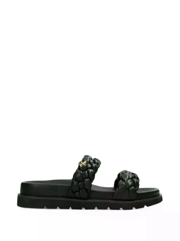 MEXX Braided-strap Platform Sandals - Green