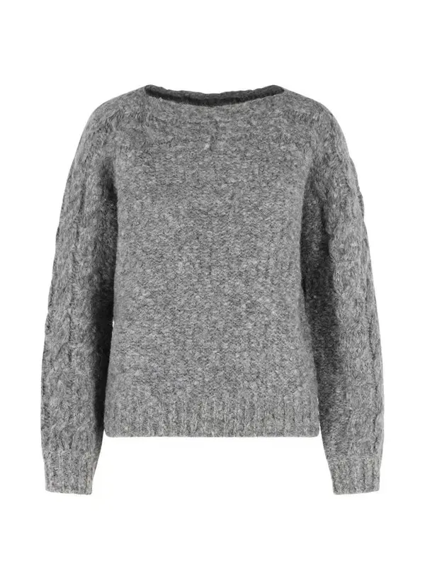 Isabel Marant Étoile Braided-trim Knitted Sweater