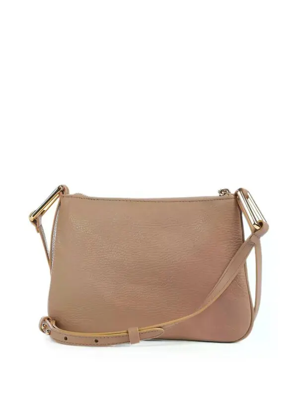 COCCINELLE Grained Leather Shoulder Bag - Neutrals