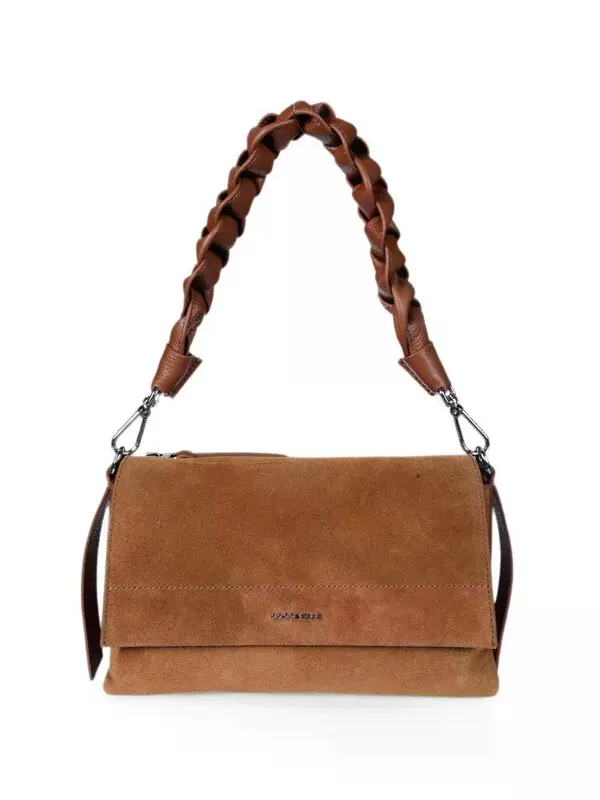 COCCINELLE Boheme Suede Shoulder Bag - Brown