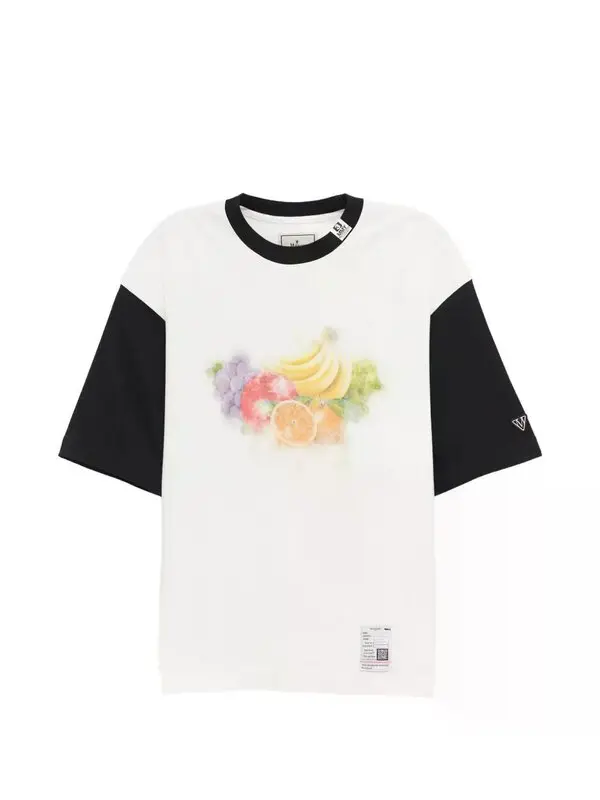 Mihara Yasuhiro Fruit-print T-shirt