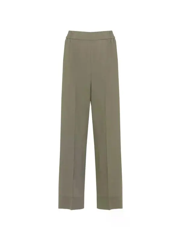 EMME Elasticated Waist Wide-leg Trousers