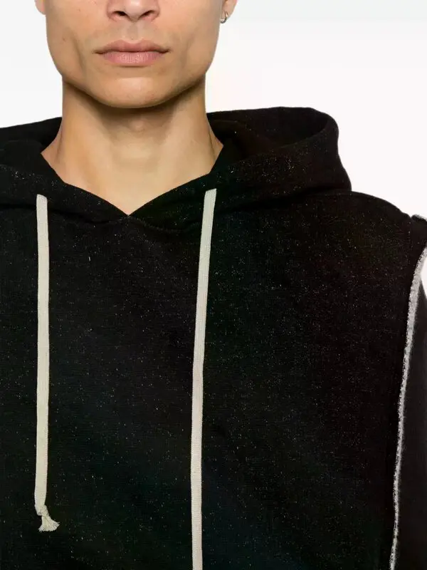 Rick Owens Sleeveless Drawstring-hood Hoodie