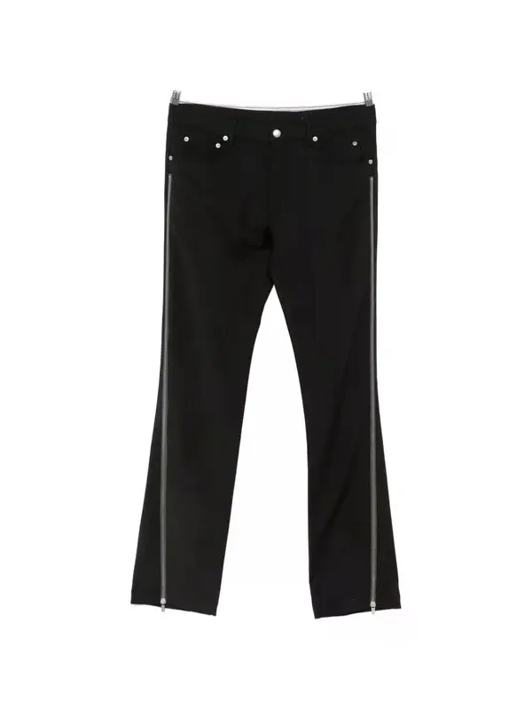 Rick Owens Vega Side-zip Trousers - Black