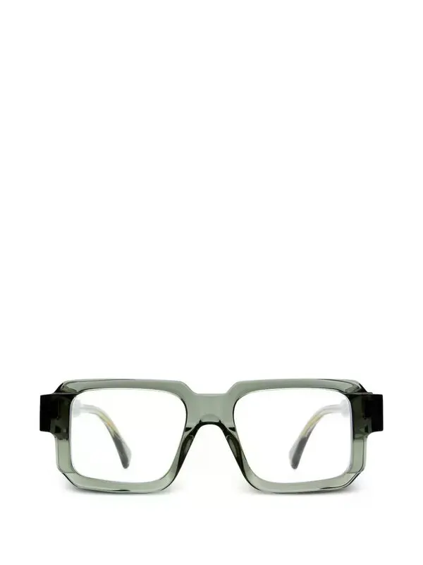 KUBORAUM I03 Square-frame Eyeglasses - Green