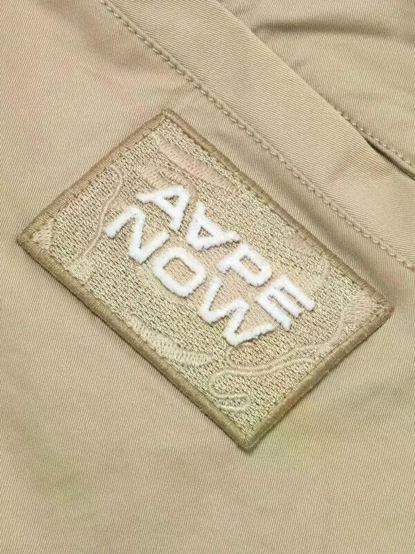 AAPE BY *A BATHING APE Moonface Logo-patch Track Pants