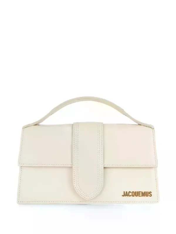 Jacquemus The Large Bambino Logo-plaque Shoulder Bag