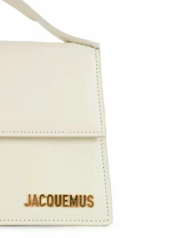 Jacquemus The Large Bambino Logo-plaque Shoulder Bag