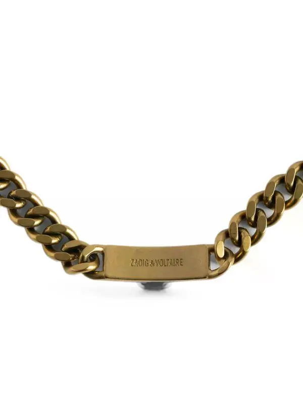 Zadig&Voltaire Logo-engraved Chain-link Bracelet