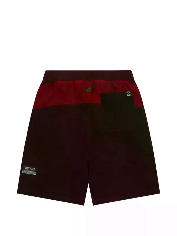 AAPE BY *A BATHING APE Embroidered Panelled Shorts