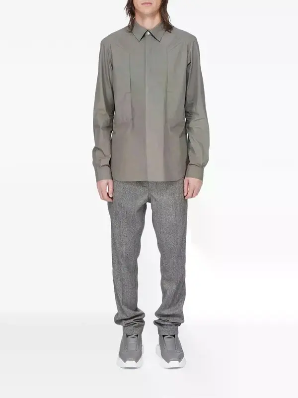 Rick Owens Fog Pocket Long-sleeve Shirt