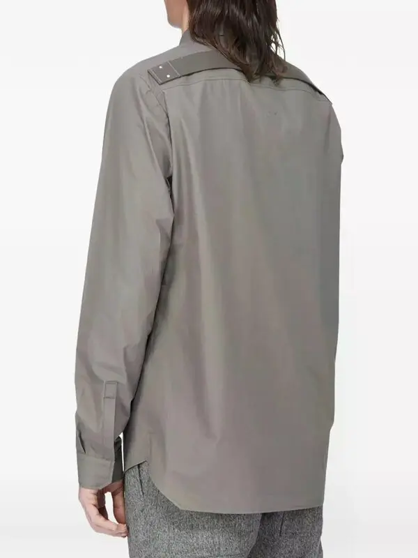 Rick Owens Fog Pocket Long-sleeve Shirt