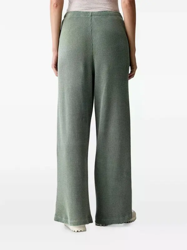 American Vintage Waffle-knit Elasticated-waist Trousers