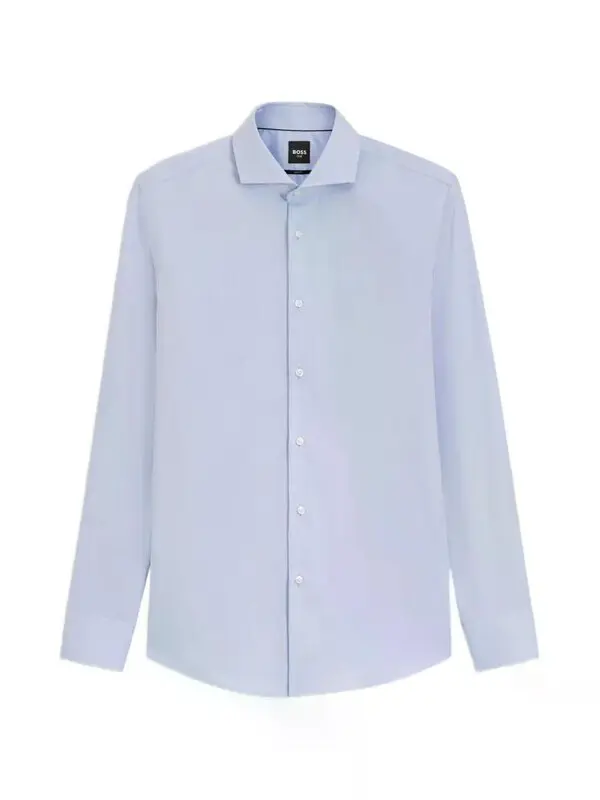 BOSS One Slim-fit Shirt In Wrinkle-resistant Oxford Cotton