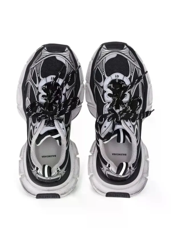 Balenciaga 3xl Glittered Sneakers
