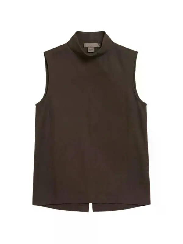 Christian Wijnants Sleeveless High Neck Blouse