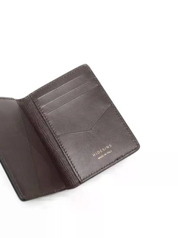 HIDESINS Crocodile-effect Bifold Wallet