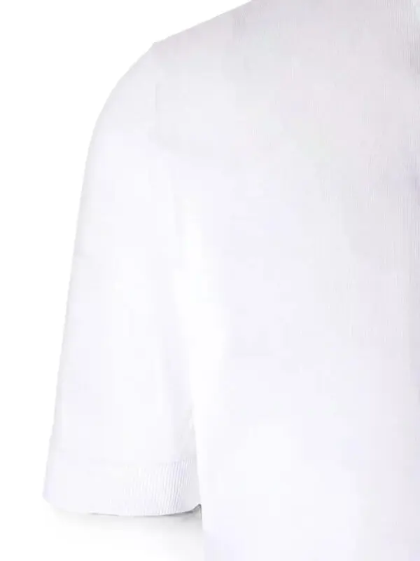 AL DUCA D’AOSTA 1902 Ribbed-trim Polo Shirt