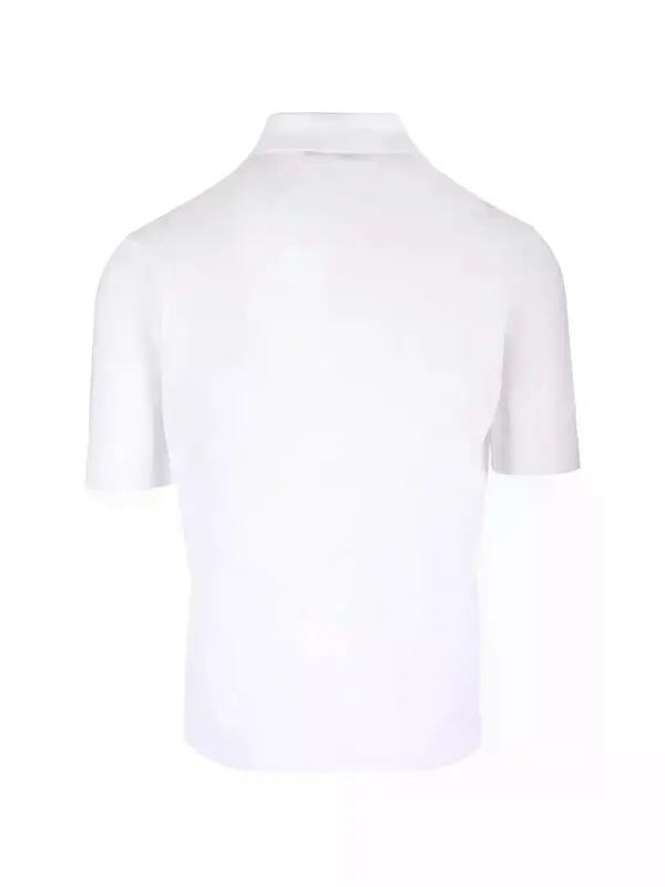 AL DUCA D’AOSTA 1902 Ribbed-trim Polo Shirt