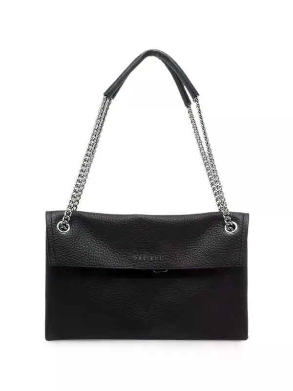 Orciani Small Venus Leather Shoulder Bag