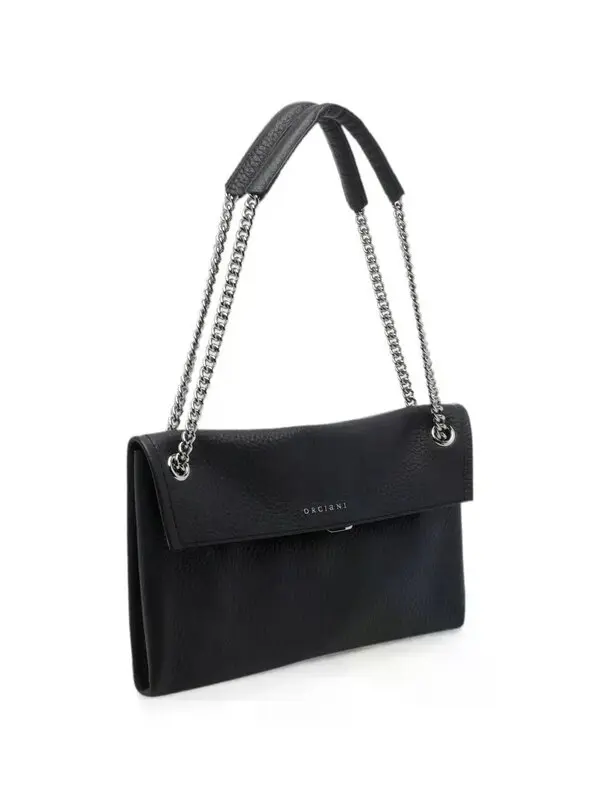 Orciani Small Venus Leather Shoulder Bag