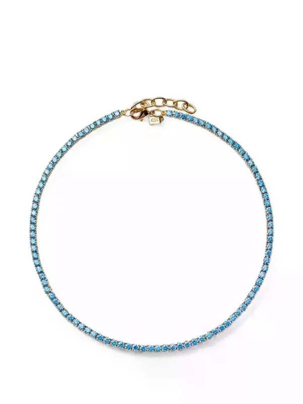 CRYSTAL HAZE Serena Crystal-embellished Necklace - Gold