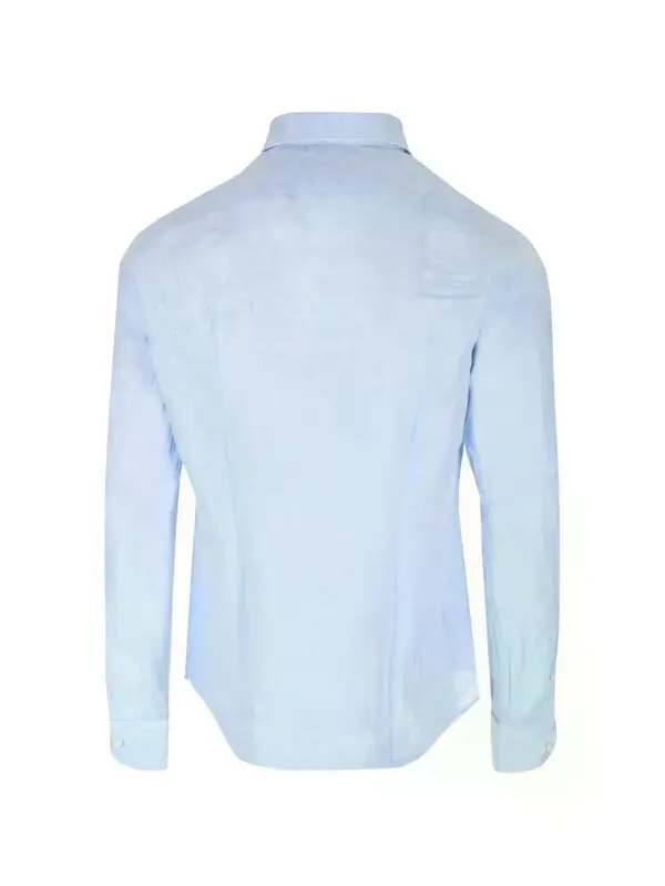 AL DUCA D’AOSTA 1902 Button-down Collar Linen Shirt