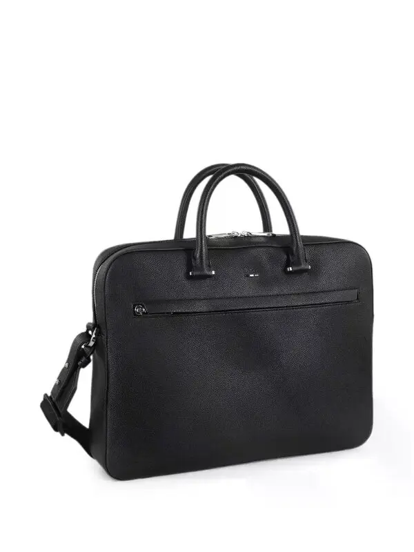 BOSS Ray Pebble-grain Briefcase