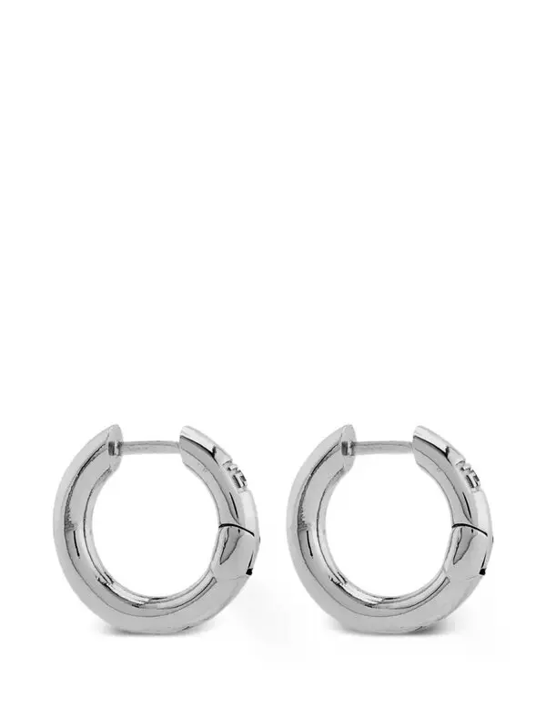 Federica Tosi Eva Hoop Earrings - Silver
