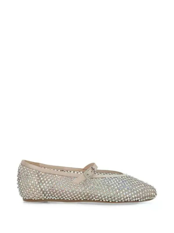 LE SILLA Embellished Ballet Flats - Neutrals