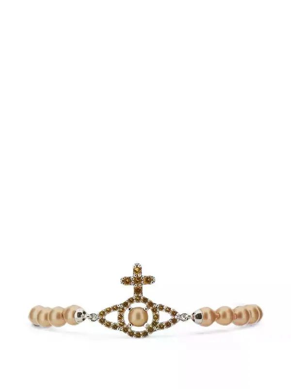 VIVIENNE WESTWOOD Olympia Pearl Bracelet - Gold