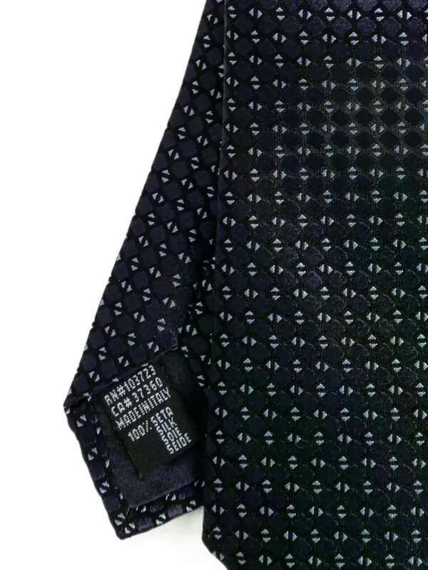 Giorgio Armani Geometric-pattern Tie