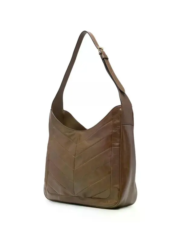 Valentino Garavani Vlogo Signature Quilted Shoulder Bag - Brown