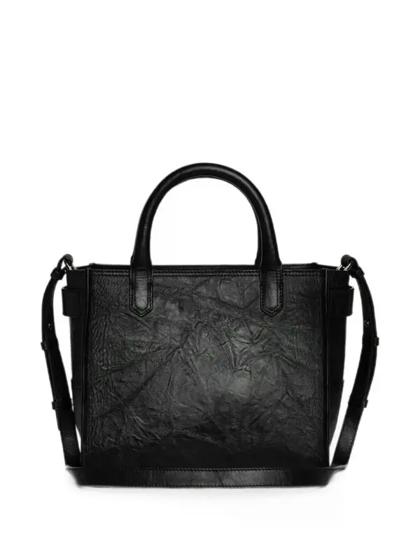 Zadig&Voltaire Small Angel Crinkled-effect Wings-patch Tote Bag
