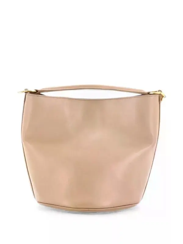Celine 16 Bag Leather Teen Bucket Bag - Neutrals